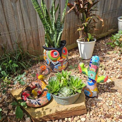 Pre-order Toucan Planter a 12 Round Ceramic Flower Pot Handmade ...