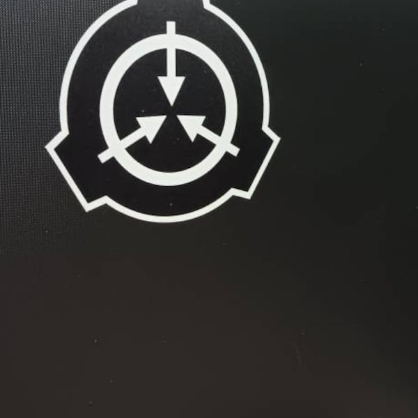 SCP Logo Blue Die Cut Sticker - Etsy