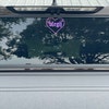 BLEGH Heart Decal - Etsy