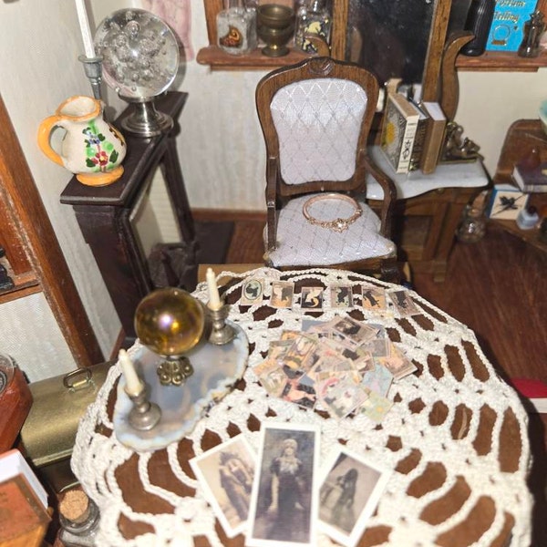 Miniature 1:12 Antique Crime Scene Photos Tiny True Crime Prop Mystery ...