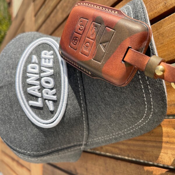 Handmade Leather TOYOTA Car Key Case.leather Car Key Fob Cover,remote ...