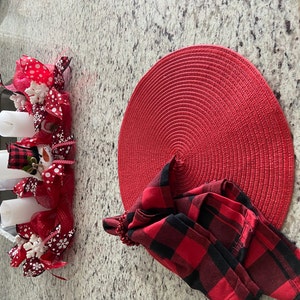 Blue Burlap Table Centerpiece, Coastal Centerpiece, Farmhouse ...