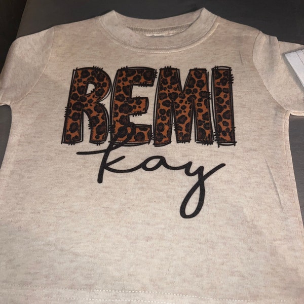 Glitter Leopard Print Doodle Alphabet Letters PNG Bundle, Cheetah ...