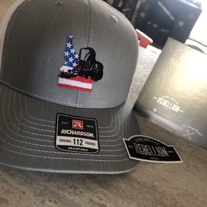 Oilfield Worker Oil Rig Leather Patch Hat Oilfield Gift, Great for ...