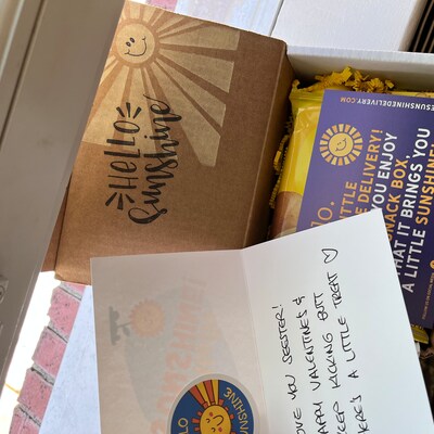 Just BEE Cause Little Yellow Box of Sunshine Care Package - Etsy UK