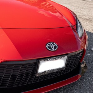Hella Slow License Plate Frame Chrome - Etsy