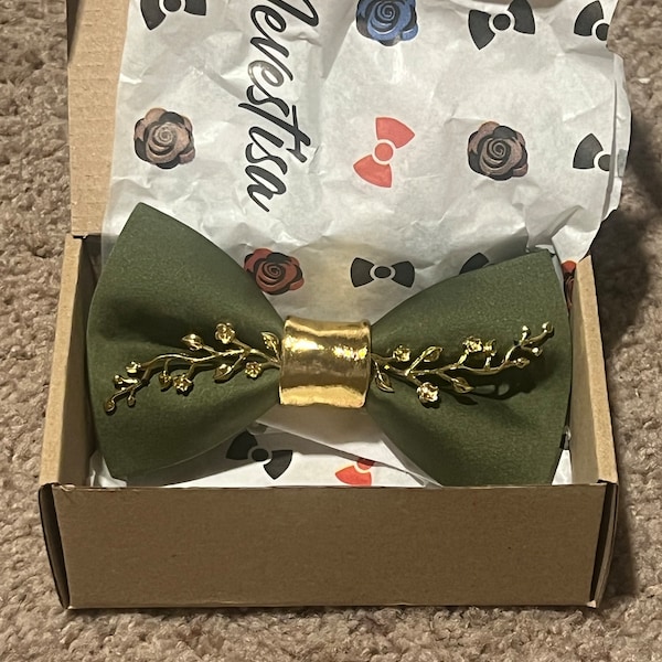 Black and Gold Satin Butterfly Bow Tie, Formal Black Bowties for Men Bowtie, Wedding Groom ...