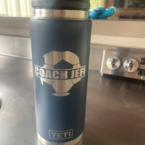 YETI Personalized SOCCER Ball - Player, Coach Gift, Laser Engraved ...