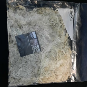 Rainbow-mix Suri Alpaca Fleece and Hand-dyed Suri Locks Spinning and ...