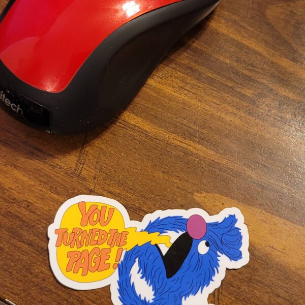 Blue Monster - Nineties 90s Nostalgia Sticker - Millennial Memories ...