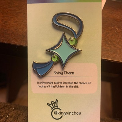 Pokemon Shiny Charm Pin - Etsy