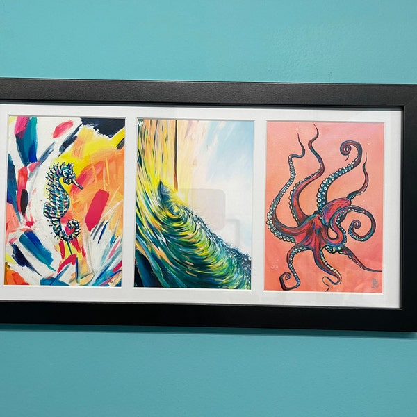Black and White Tako Art, B&W Octopus Print, Hawaiian He'e, Surf Shack ...