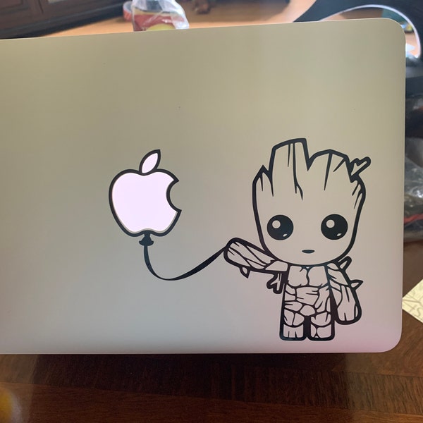 BABY GROOT | MacBook Vinyl Decal Sticker | 24 Colours Available - Etsy