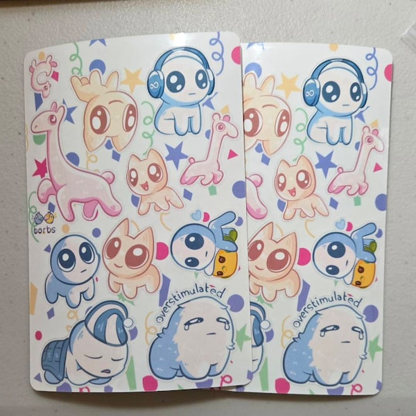 Downloadable .svg Files: TBH Creature, IDK Anxiety Giraffe, ADHD ...