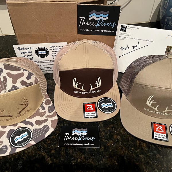 Deer Dog Hunting Patch Lost Hat Flatbill-mossy Oak Bottomland 7 Panel Snapback Hat - Etsy