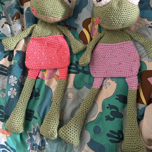 PATTERN ONLY: Frog Lovey | Frog Baby Security Blanket | Frog Lovey Crochet Toy | Diy Crochet ...