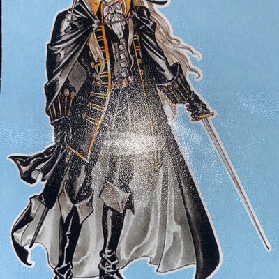 ALUCARD Vinyl Decal No. 1 From Castlevania Symphony of the - Etsy