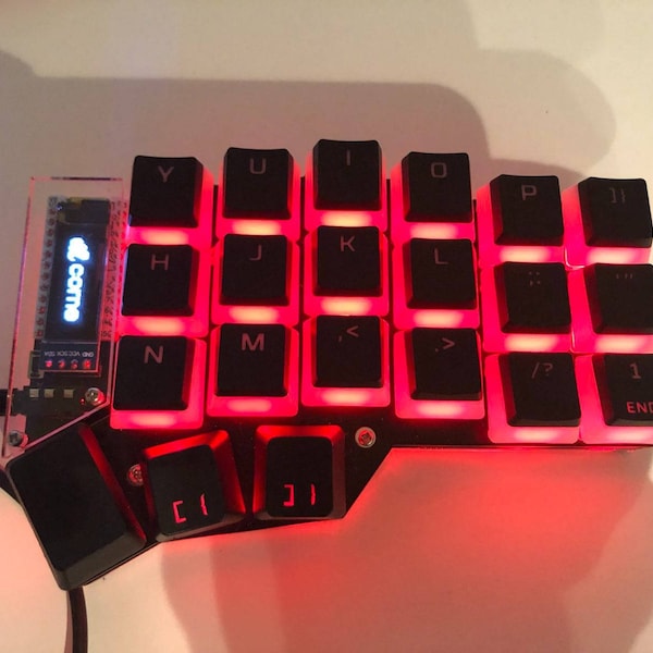 Pre-soldered Crkbd V3 MX (corne Keyboard) DIY Mechanical Ergonomic ...