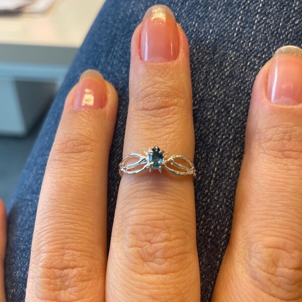 Amethyst Ring, Mens Ring, Gothic Ring, Gothic Jewelry, Promise Ring for ...