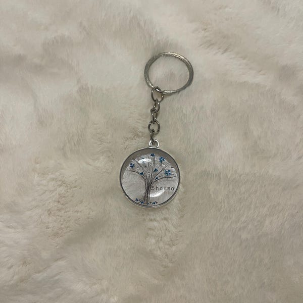 Personalizable Tree of Life With Locks of Hair or Fur, Pendant ...