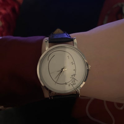 Scrambled Time Wristwatch Will Graham Disturbed Clock - Etsy UK