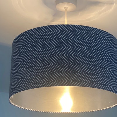 60cm Large Lampshade Scandinavian Fabric Handmade by Vivid - Etsy