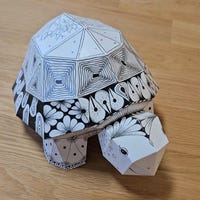 Tanuki Paper Model ,papercraft , DIY , Low Poly , PDF Papercraft ...