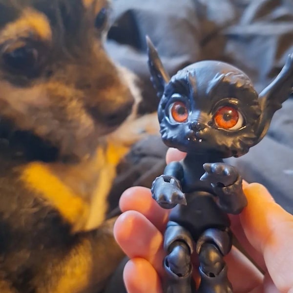 Kaijuwu: the Adorable Baby Kaiju Dinosaur Ball Jointed Doll - Etsy