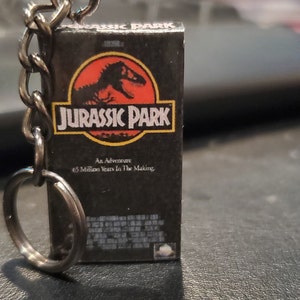 Miniature VHS Inspired Movie Keychain Charm Tons of Titles You - Etsy