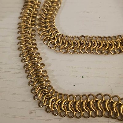 Little Corey Chain, Large Fancy Brass Chain, Station Chain, 22mm, 2FT ...