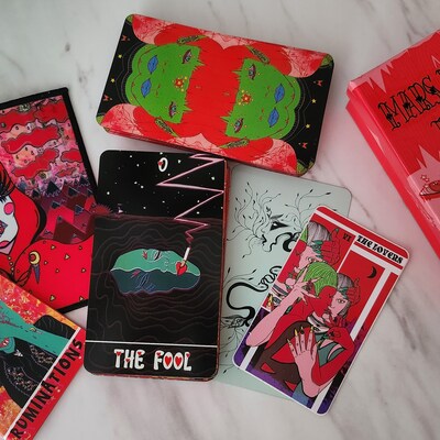 Mars Power Tarot Deck - Etsy