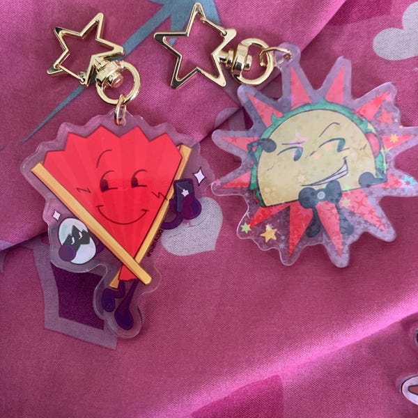 Taco Inanimate Insanity - Acrylic Keychain / Charm - Object Shows - Etsy