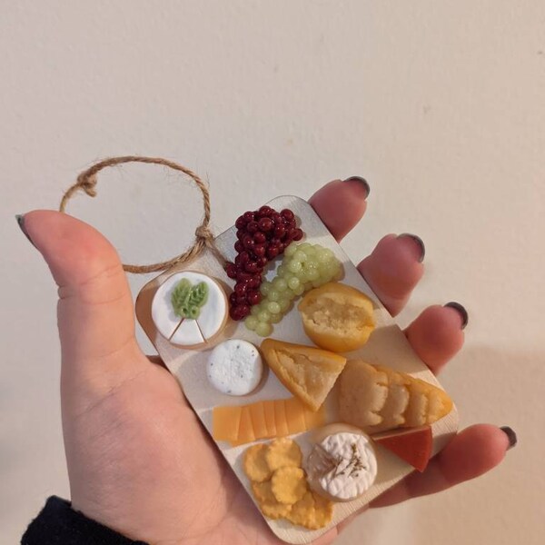 Faux Fake Food Christmas Ornaments, Charcuterie Ornament, Food Ornament ...