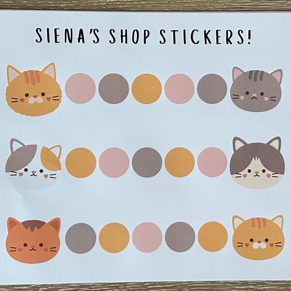 Cat Themed Reward Chart, Reinforcement Chart, Toddler Reward Chart ...