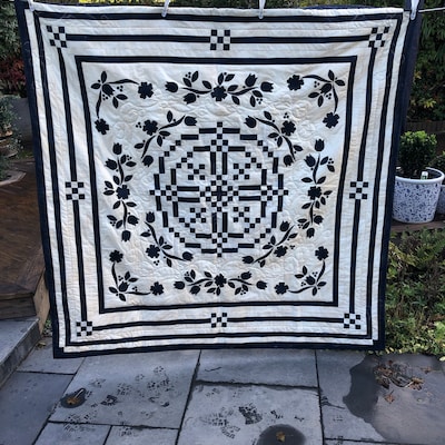 Sailing the Blue Quilt Pattern PDF Download A Fabulous Quilt Featuring ...