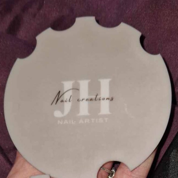 Nail Art Nailfie Pictures Branding Personalized Nail Display Disc ...