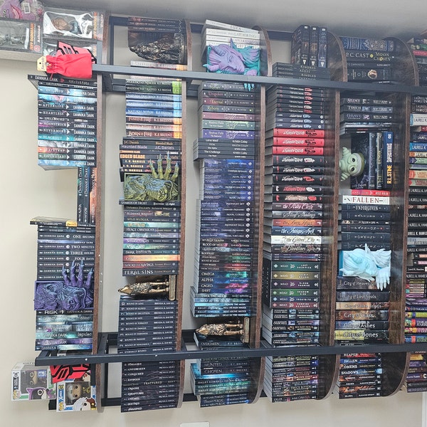 Fairy Book Nook 3D Printed Choose Color Fantasy Book Shelf Decor Book ...