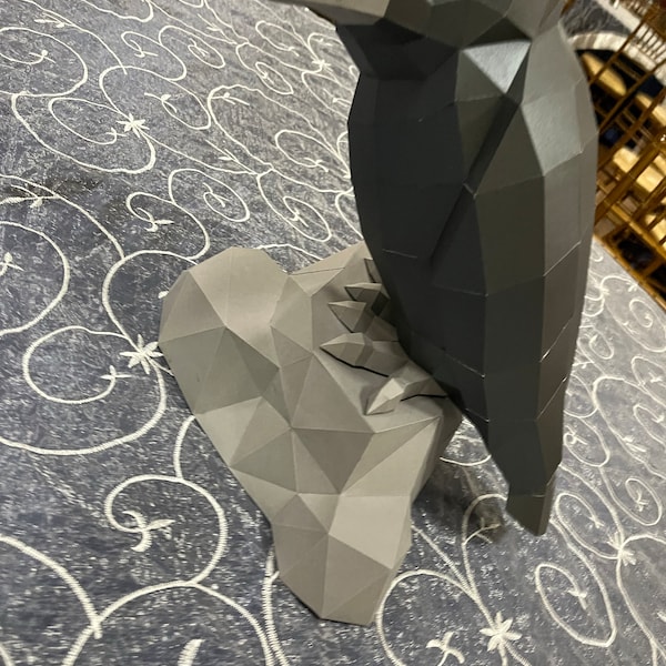 Clouds Papercraft 3D DIY Low Poly Paper Crafts Origami Nursery Wall ...