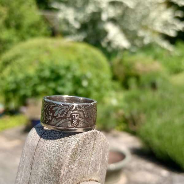 Polish Silver Coin Ring Poland Souvenir From Poland Rings From Coins ...