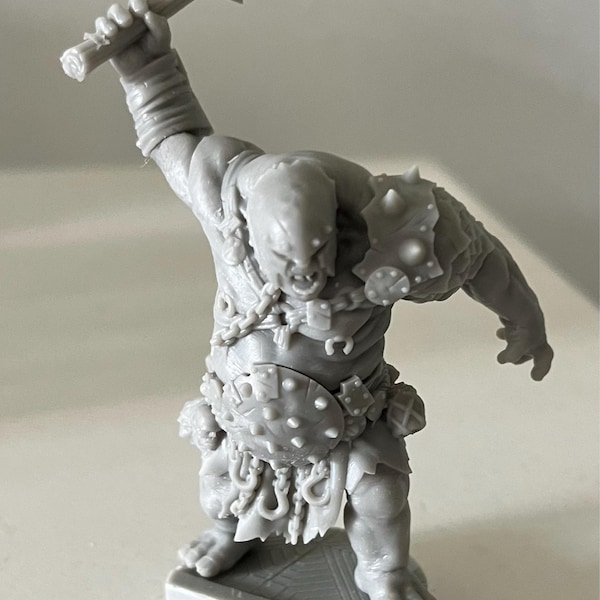 Ranger Half Orc Male Galaad Miniatures Compatible With D&d/aos Fantasy ...