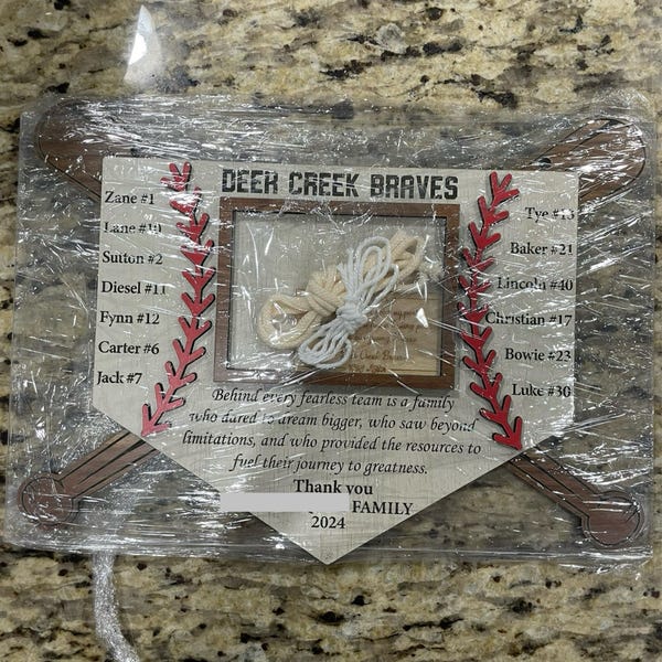 School Years Senior Photo Frame, School Picture Keepsake, 13 Photo ...