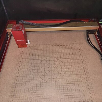 Basic Waste Grid 380x380 Mm Laser Machine. Ready Lightburn File. - Etsy