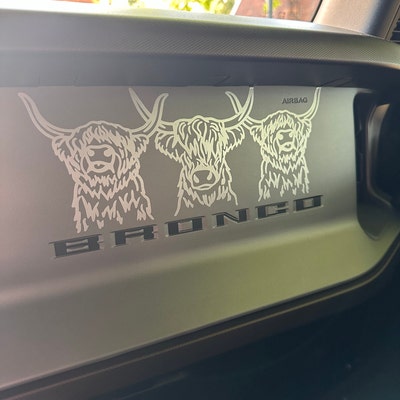 Highland Cows Cute Western Vinyl Decal, Car Truck Automotive Sticker - Etsy