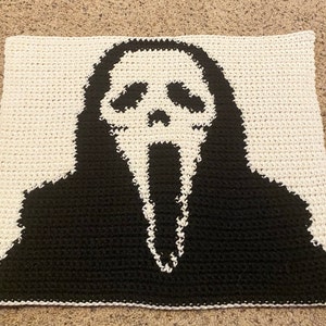 Scream Crochet Pillow Pattern Halloween Crochet Pattern - Etsy