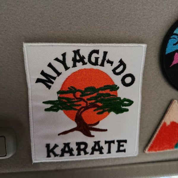 Karate Kid Miyagi Do Dojo Embroidered Sew on Iron on Patch Badge Daniel ...