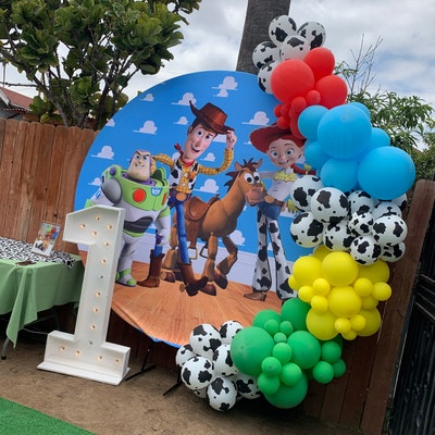 Cartoon Toy Story Backdrop Kids Birthay Party Background - Etsy