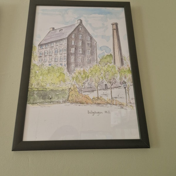 Rathlin Island Illustrated Map. Original. A3 Size. - Etsy