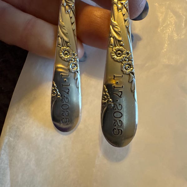 Custom Spoon Bookmarks, Flattened Teaspoon Bookmarks, Fun Gift for ...