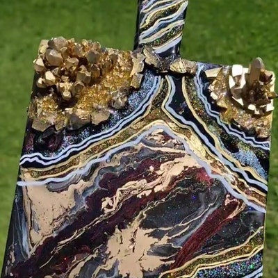 Fire Glass: 1/4-inch Thick Diamond Starlight, Tempered & Reflective, 10 ...