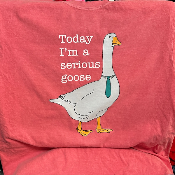 Serious Goose, Funny PNG - Etsy